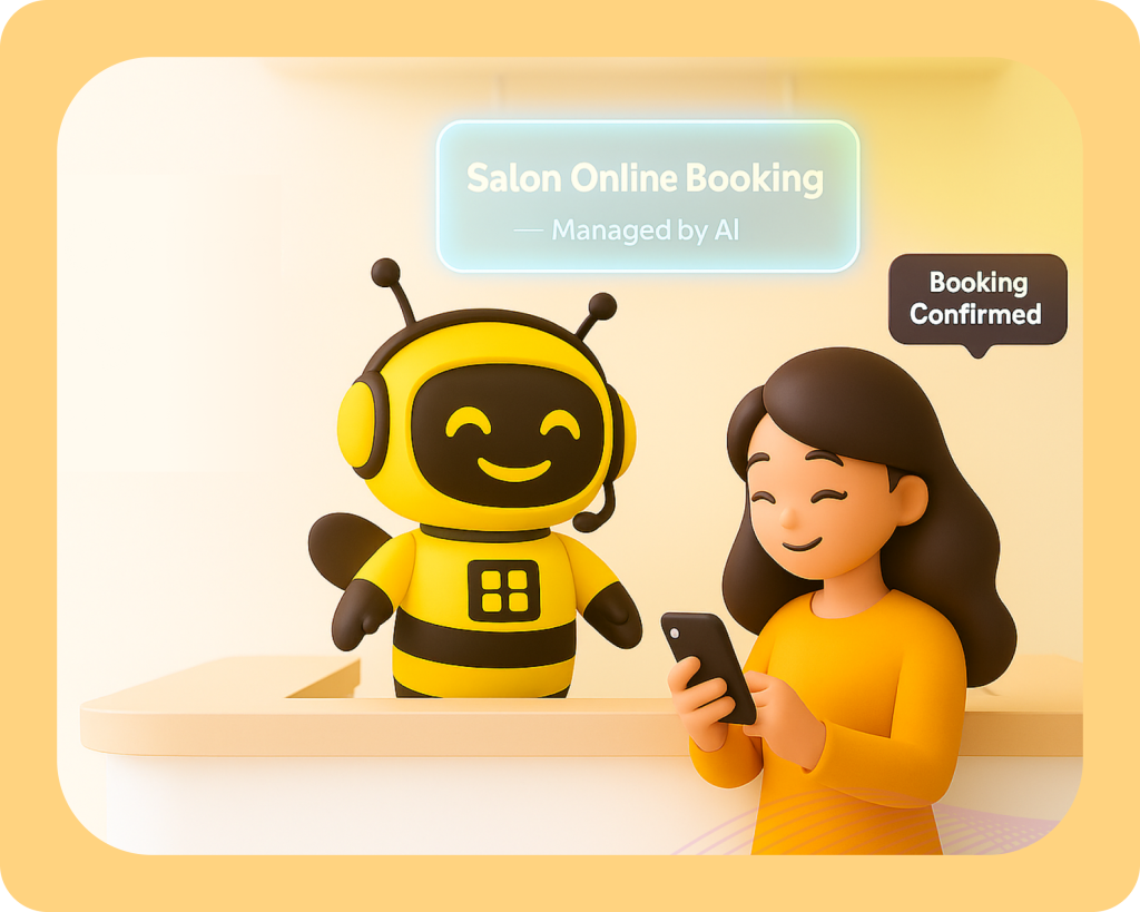 Salon Online Booking Made Easy with AI Receptionist